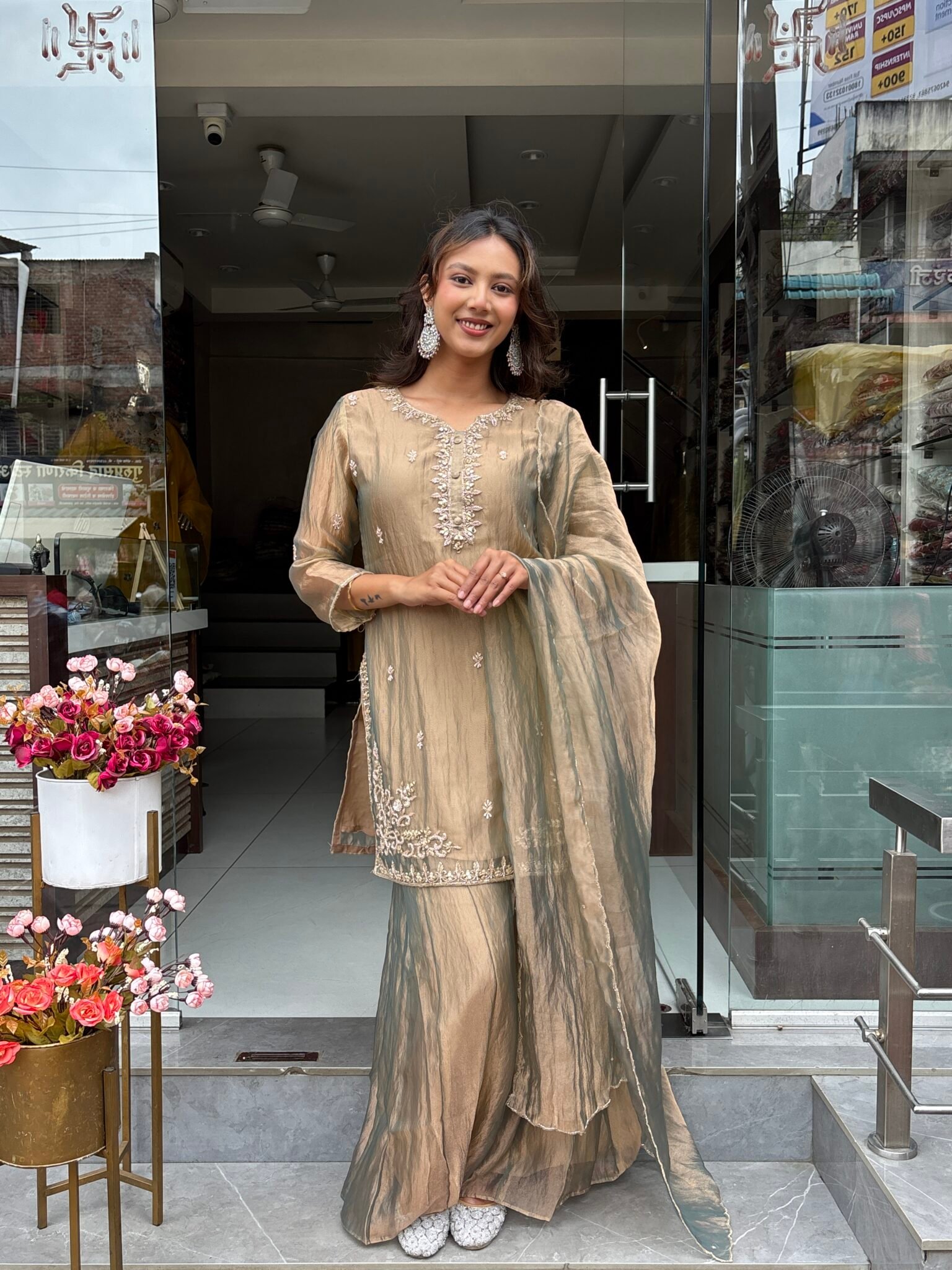 Tissue copper heavy suit – Rangroop India